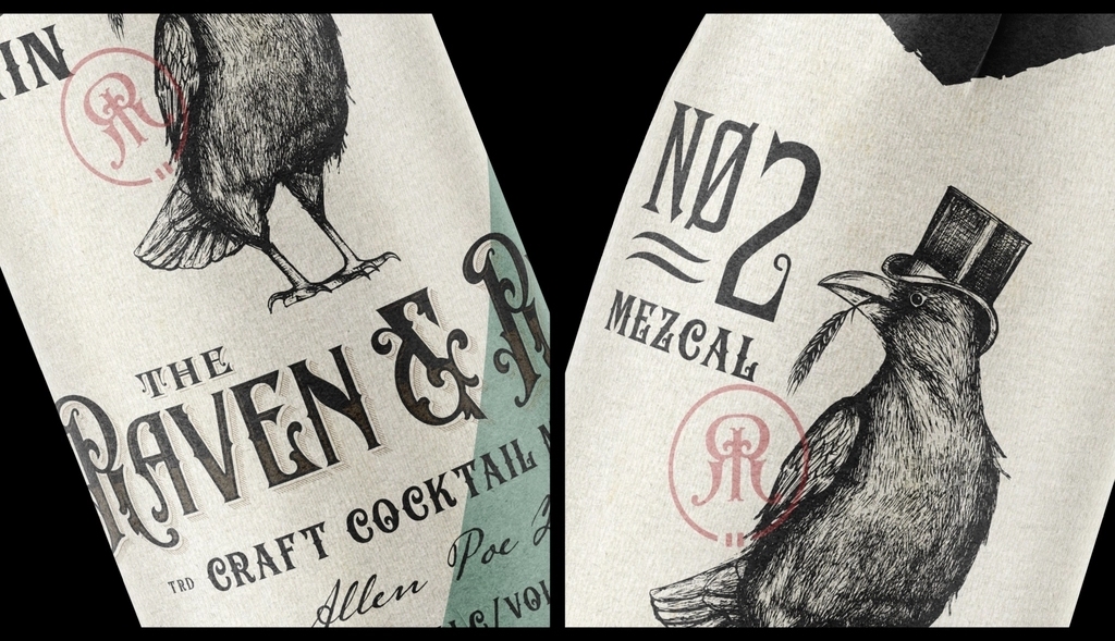 The Raven & Rye Craft Cocktails-古田路9号-品牌创意/版权保护平台