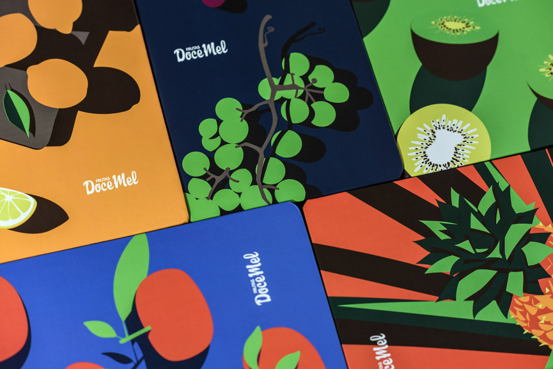 Doce Mel — Brand Illustrations-古田路9号-品牌创意/版权保护平台