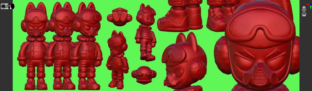 元宇宙角色PANBO-NFT数藏作品-古田路9号-品牌创意/版权保护平台