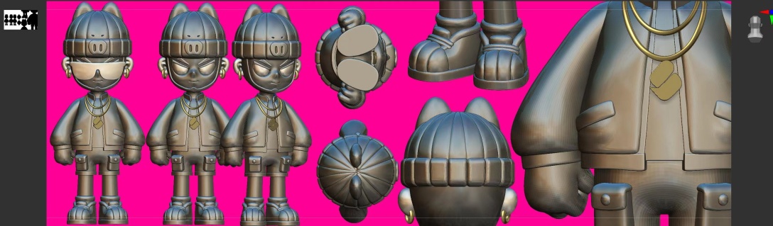 元宇宙角色PANBO-NFT数藏作品-古田路9号-品牌创意/版权保护平台