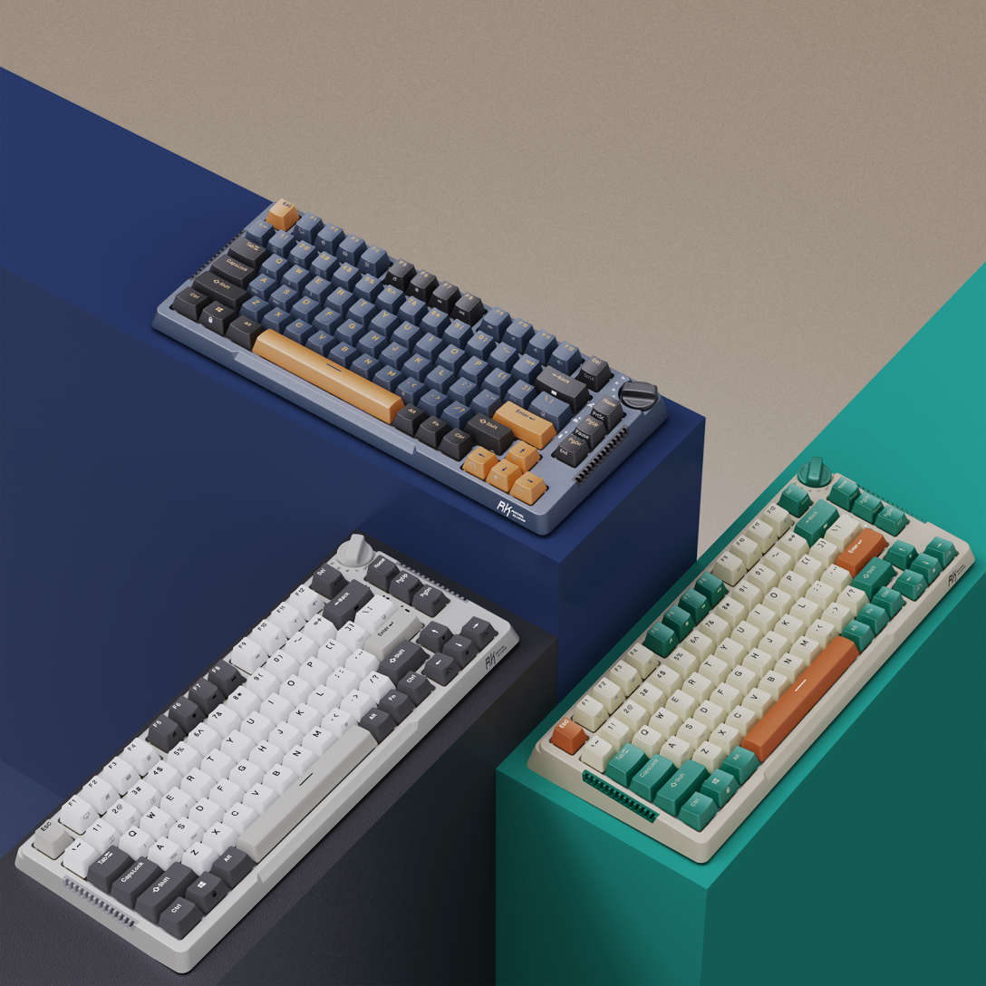 [3C Digital Product Design] _Retro mechanical multi-color keyboard-古田路9 ...