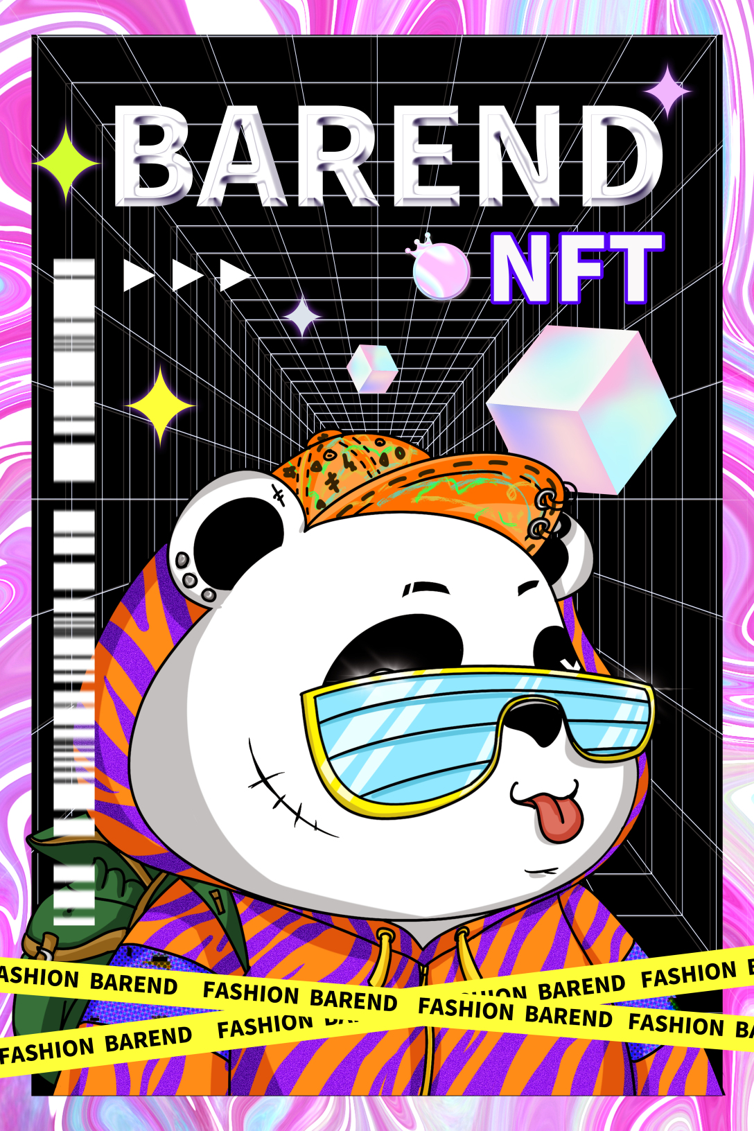 PAREND熊猫NFT毕设作品-古田路9号-品牌创意/版权保护平台